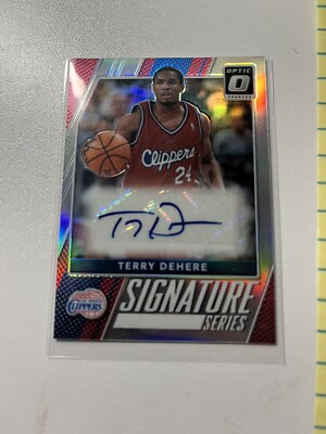 2017 Panini Donruss Optic Signature Series Holo Silver Prizm Terry ...
