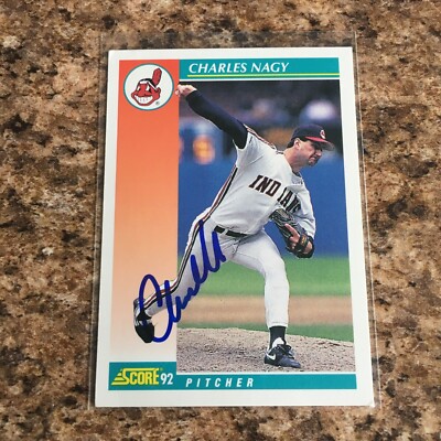 Charles Nagy Signed 1992 Score Auto Cleveland Indians | eBay
