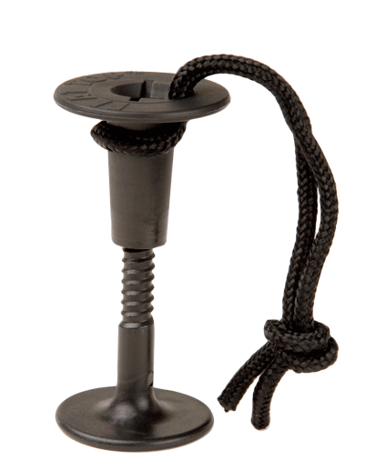 Flat Top Bodyboard Leash Plug by Surf More Anchor With String Black | eBay