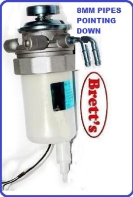 HOLDEN TF RODEO 2.8L 2.8 DIESEL NEW FUEL PRIMER PUMP AND WATER TRAP ...