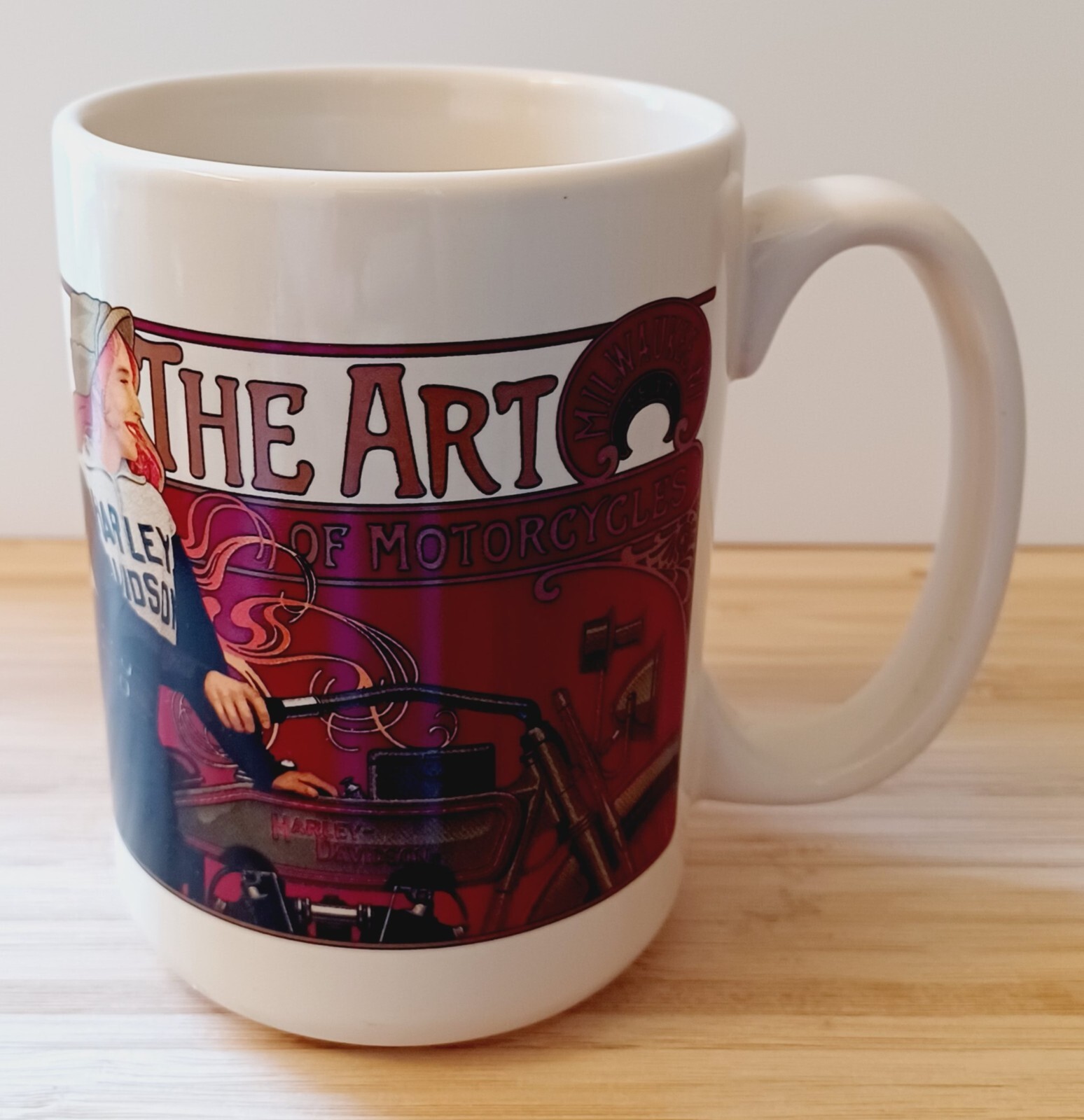 Harley Davidson Mug / The Art of Motorcycles / 2005 / Coffee Tea ...