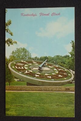 1950s Kentucky's Floral Clock Frankfort KY Franklin Co Postcard | eBay