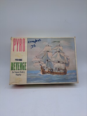 Vintage 1968 The Revenge Sir Francis Drake's Flagship Pyro Plastics Co ...