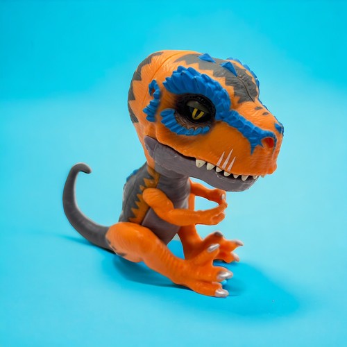 Untamed T Rex By Fingerlings Scratch Orange Interactive Collectible ...