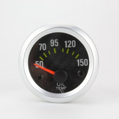 2" 52mm Auto Racing Car Oil Temp Gauge Temperature 50-150 Celsius ...