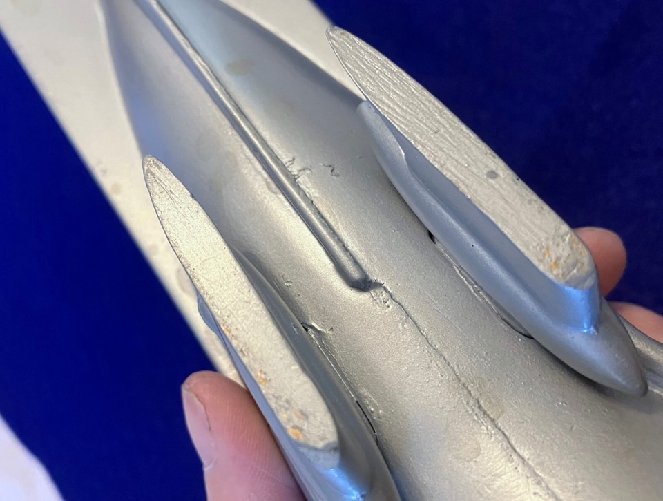 Flash Gordon Evil Ming Rocket Ship 1:72 Resin Model Kit 1985 Herb Deeks ...