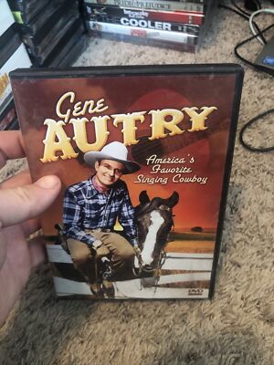 GENE AUTRY: AMERICA'S FAVORITE SINGING COWBOY, 8 MOVIES 2 DISC SET, TIN ...