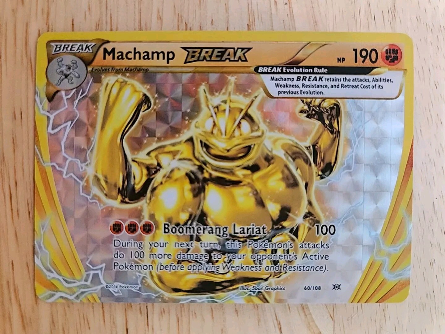 Machamp BREAK 60/108 XY Evolutions NM Ultra Rare Pokemon Card | eBay