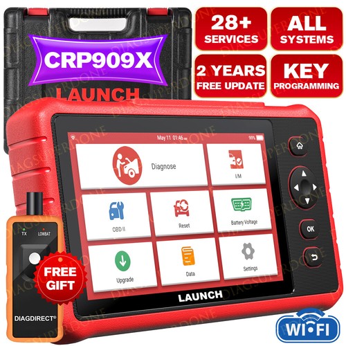 LAUNCH X431 CRP909X PRO Scanner ALL System Diagnostic Tool K Coding as ...