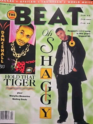 The Beat Reggae & African Music Magazine 1993 Shaggy Dancehall '93 | eBay