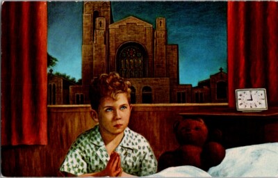 Postcard Mooseheart The 9 O'Clock Ceremony Loyal Order Moose Fraternity ...