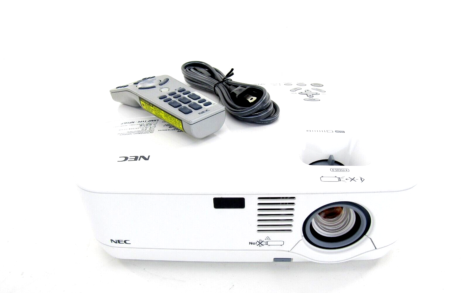 NEC NP410 3LCD XGA 1080i Full HD 1024x768 Projector w/ Remote Control ...