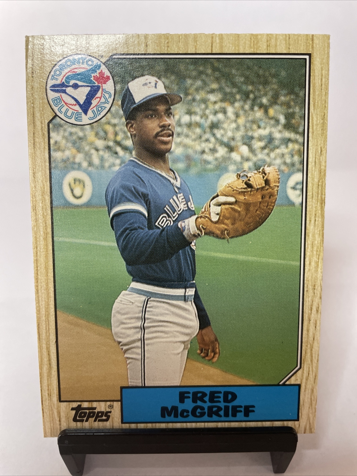 1987 Topps Traded Baseball #74T Fred McGriff ROOKIE CARD HALL OF FAMER ...