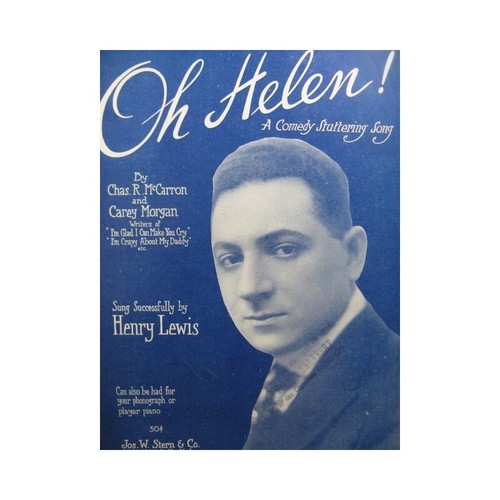 LEWIS Henry Oh Helen Piano Chant 1918 | eBay