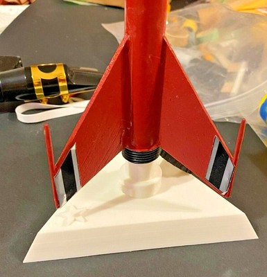 Code Red Rocketry Super Stand- Model Rocket Display Stand | eBay