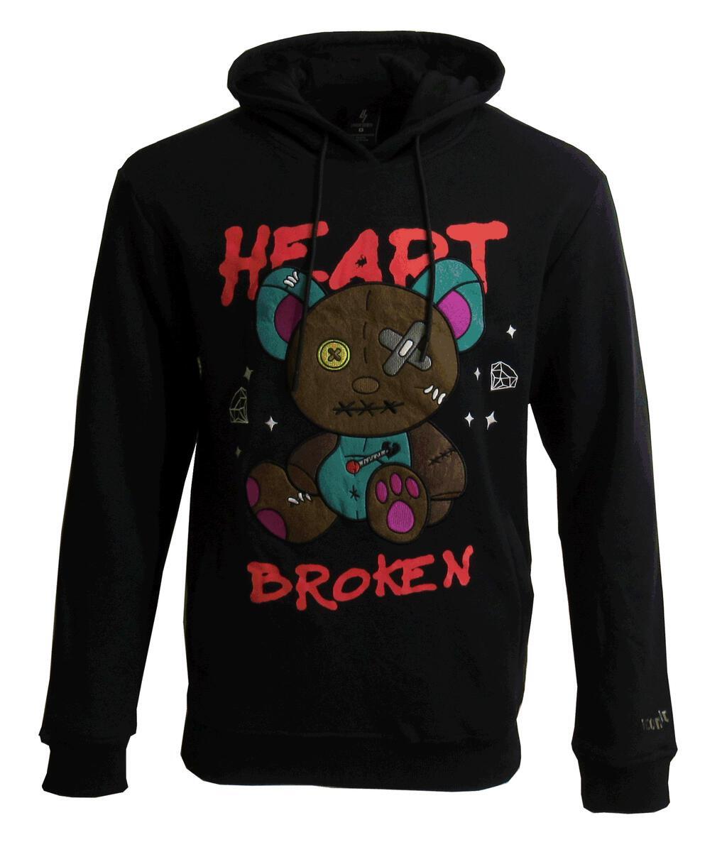 HOODIE Designer Lavish Streetwear Heart Broken pullover FLEECE Hooded ...