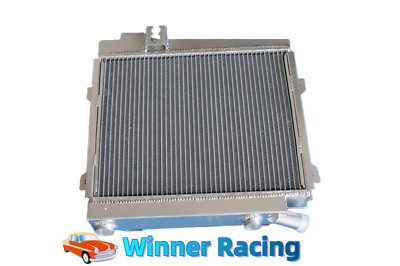 Fit BMW 5 E28 520 i / 525 e M20 1981-1987 aluminum radiator 56mm 2 Rows ...