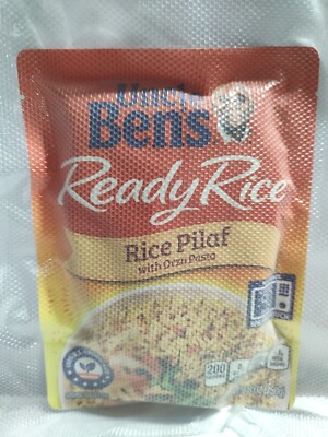 Uncle Ben's Ready Rice 8.8oz Bag Discontinued Logo Sealed Rice Pilaf | eBay