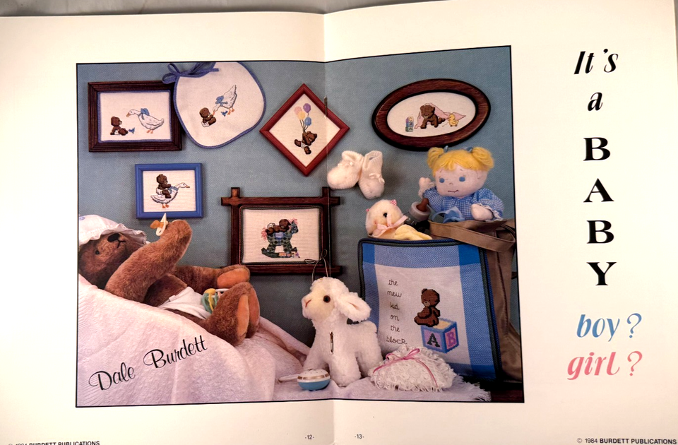 It's a Baby - Dale Burdett - Burdett Publications - 17 Cross Stitch ...