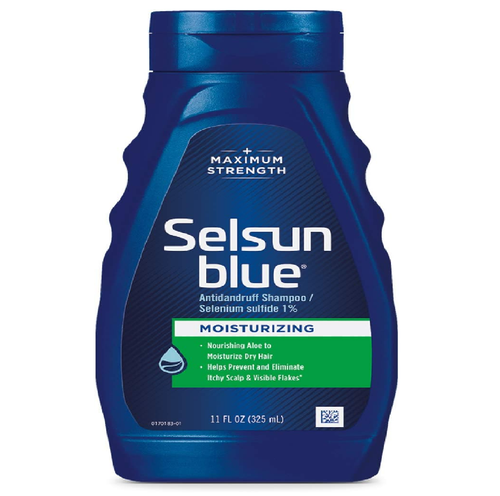 Selsun Blue Moisturizing Anti-dandruff Shampoo with Aloe 11 fl. oz ...