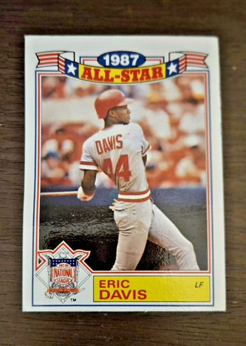1988 Topps Baseball 1987 All-Star -Eric Davis #17 | eBay