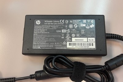 HP 120W AC Adapter 19.5V 6.15A HSTNN-LA25 7.4x5.0mm Charger EliteBook ...