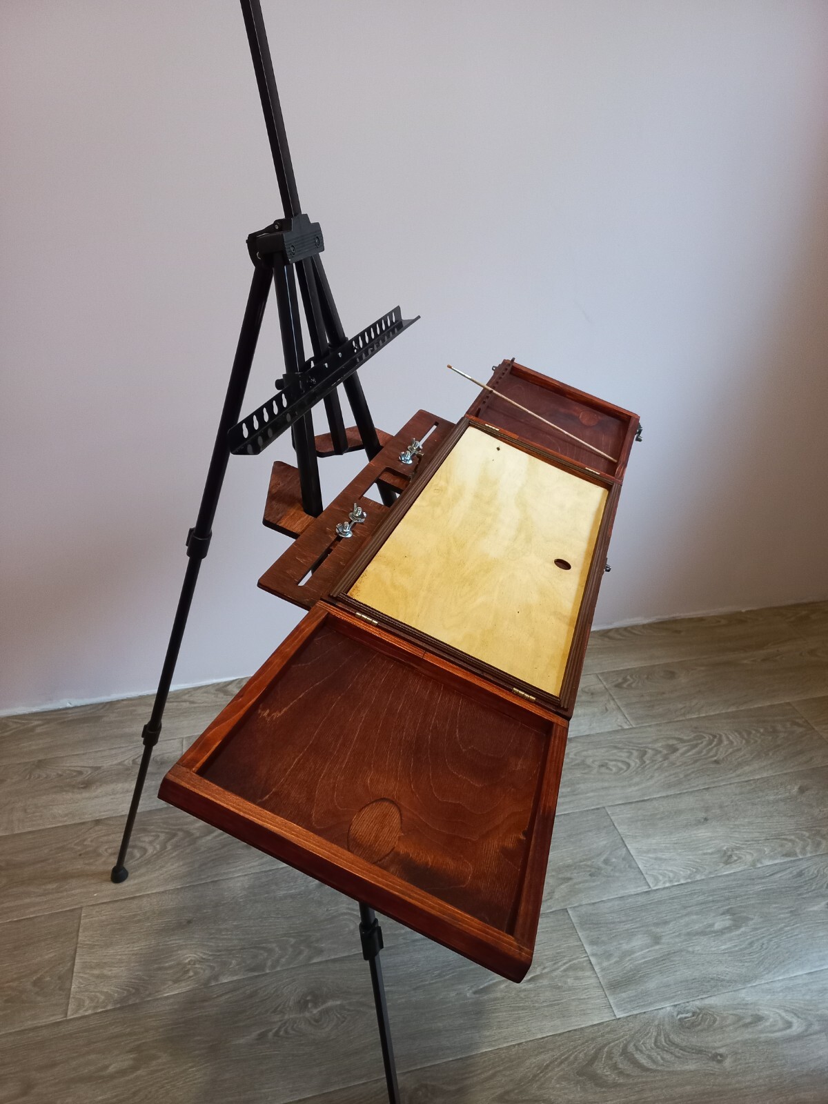 Pochade box for plain air painting, outdoor & portable artist easel ...