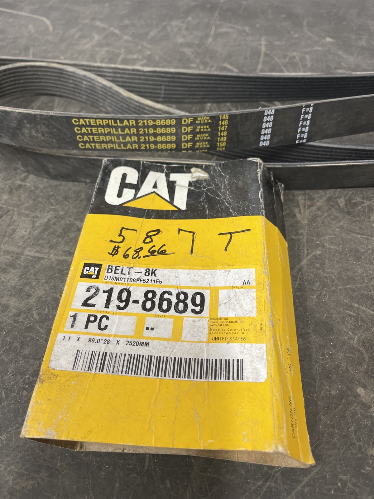 Caterpillar 219-8689 F5211F2 OEM Genuine, loc I6 | eBay