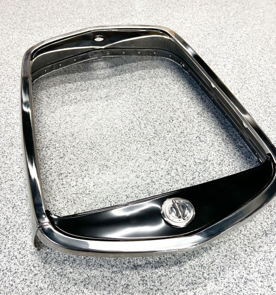 Polished Stainless / Black Painted Radiator Grille Shell For 1931 Ford ...