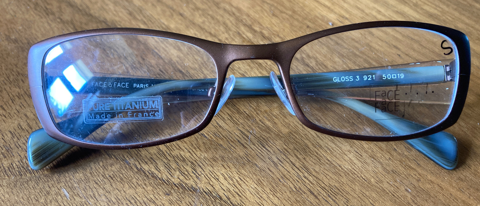 New Face A Face Eyeglass Frames GLOSS 3 921 50[]19 Handmade in France ...