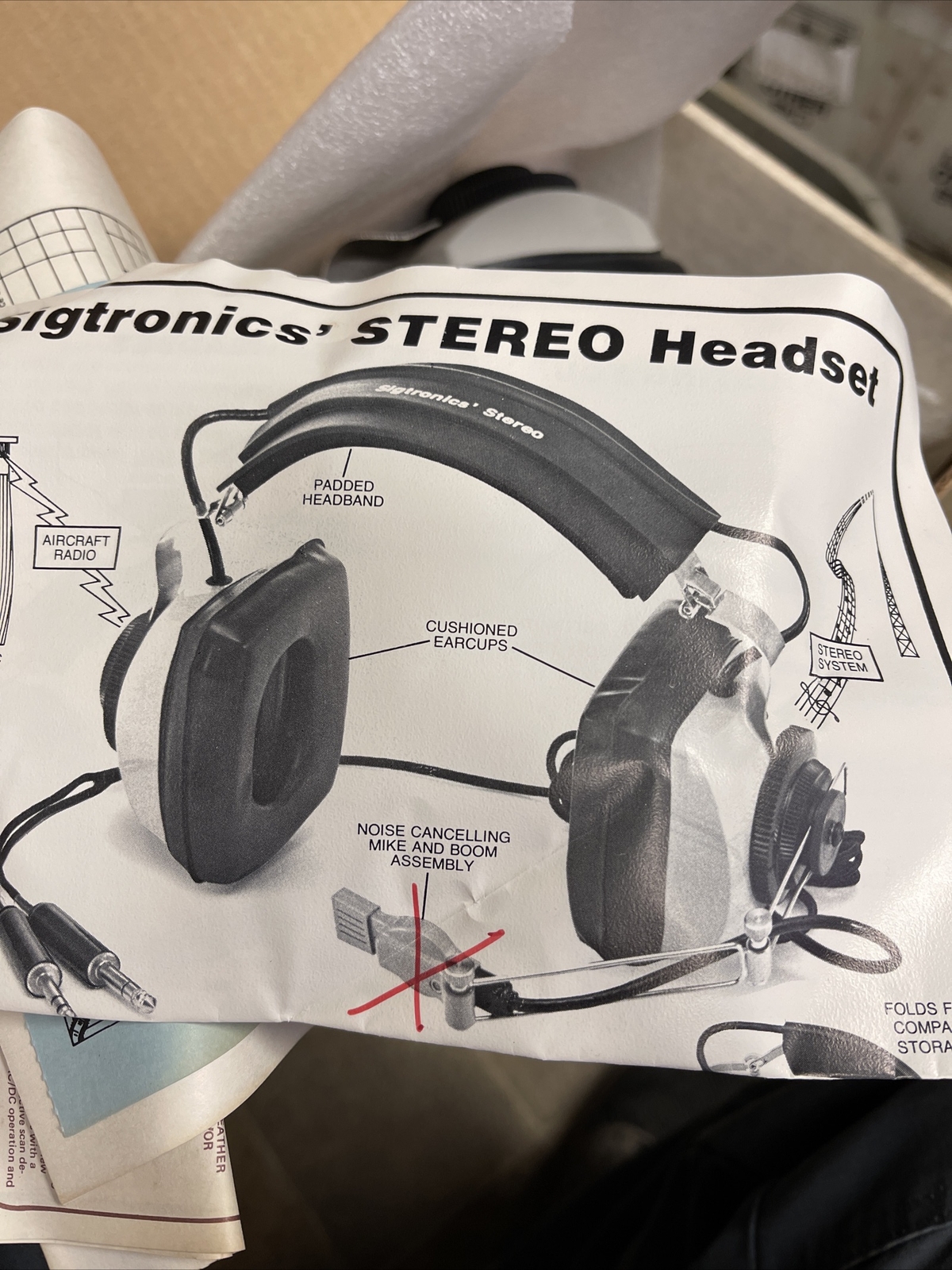 Sigtronics Aviation Headset Pilot (Stereo)nos (c1c63top | eBay