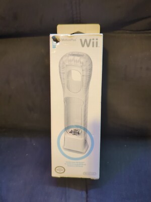 Nintendo OEM Wii White Motion Plus Adapter RVL-026 + Silicon Open Box ...