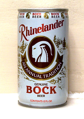 RHINELANDER BOCK C/S BO beer can | eBay