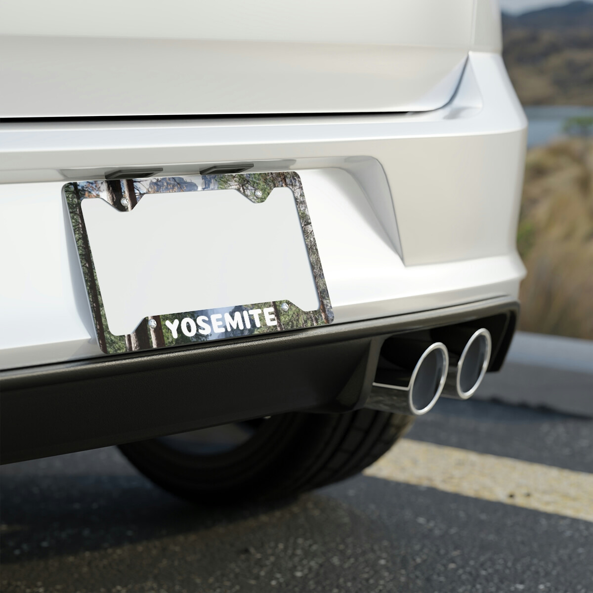 Yosemite License Plate Frame National Park License Plate Frame of ...