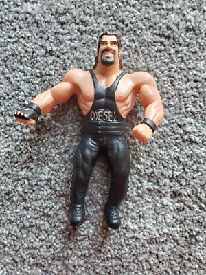 DIESEL WWE WWF WCW JUST TOYS Series 1 1994 BENDIES 5" Bend ems Figure ...