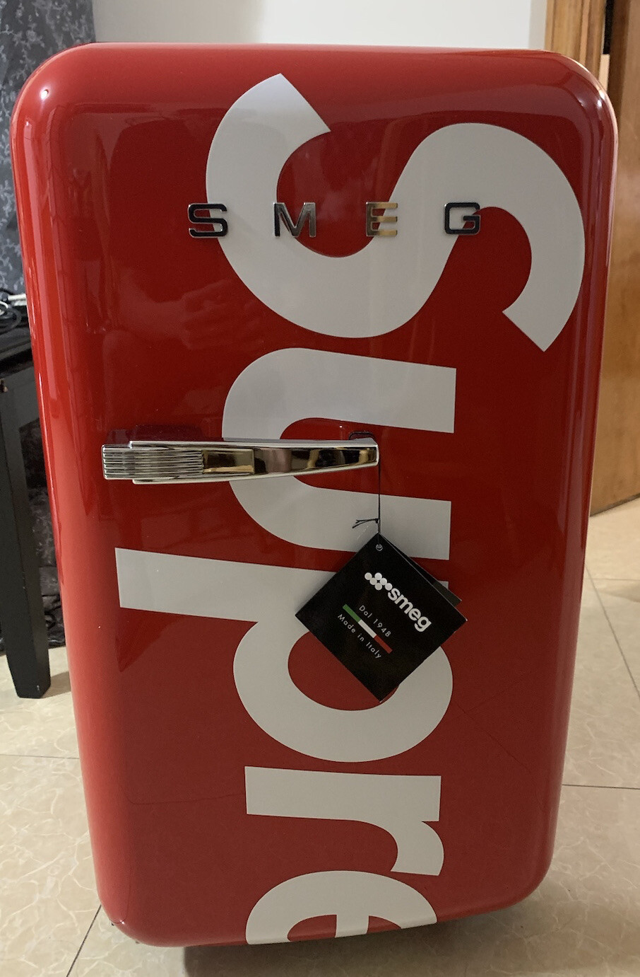 Brand New Supreme X SMEG Mini Fridge, New York Pick Up Only , 💯 ...