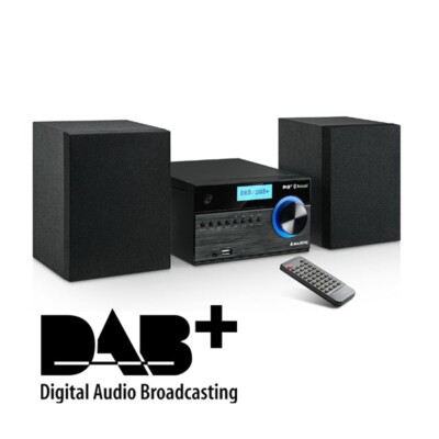 Micro Hi Fi Bluetooth Usb Cd Mp3 Radio Dab/dab+/fm MAJESTIC AH2350BT ...