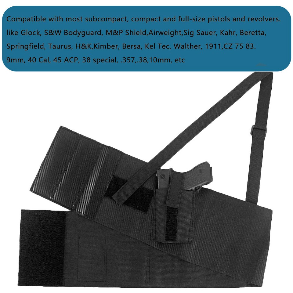 Deep Concealment Shoulder Underarm Gun Holster Concealed Carry for All ...