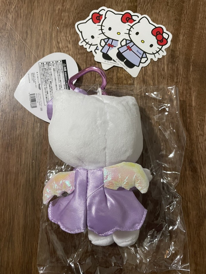 Hello Kitty Angel Mascot Plush Keychain | eBay
