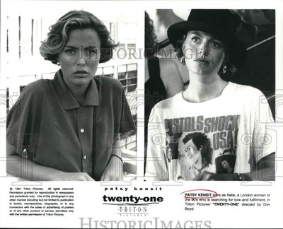 1991 Press Photo Patsy Kensit stars in the film "Twenty-One" - lrp57014 ...