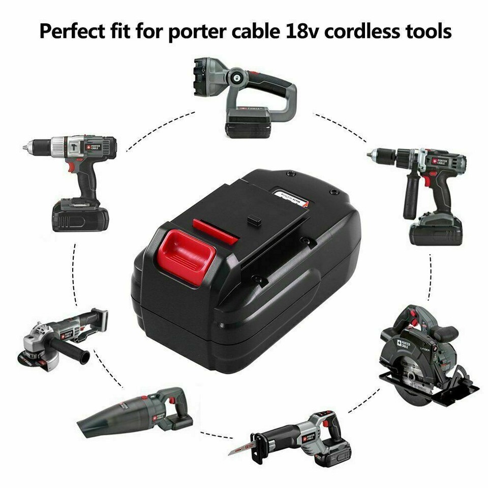 Pack 18V NiCd Replacement Battery for Porter Cable 18-Volt PC18B ...