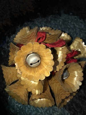 Vintage Christmas Straw Bells 10 Pairs | eBay