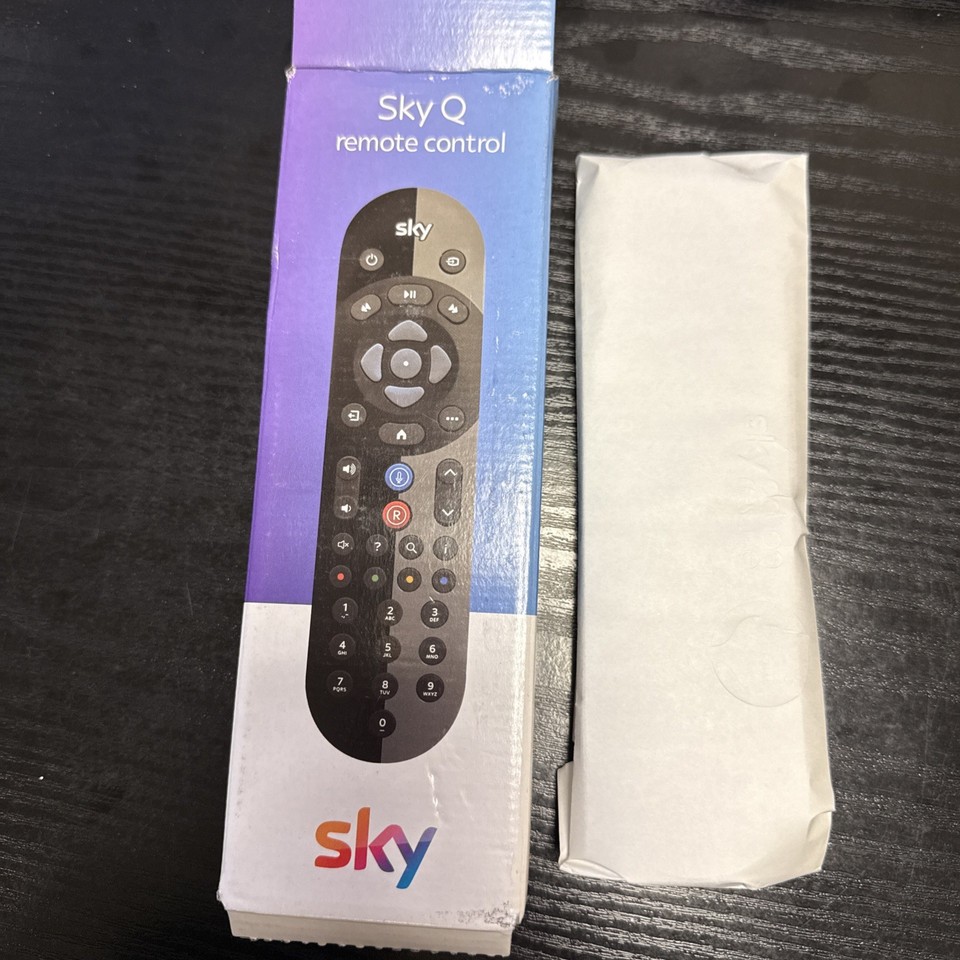 Genuine Sky Q Bluetooth Remote Control with Voice Search Feature Boxed ...