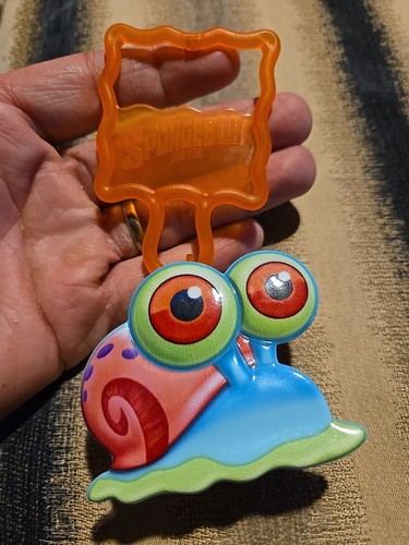 Wendy's Kids Meal SpongeBob SquarePants Gary Backpack Clip | eBay