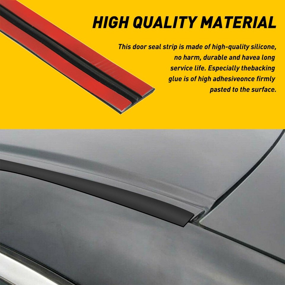 3 Metre Car Windshield Edge Guard Protector Mold Trim Strip T Shape ...