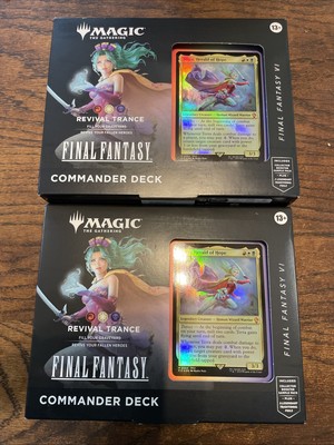 Magic The Gathering Final Fantasy Commander Deck - Revival Trance - In ...
