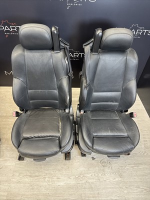 01-06 BMW E46 M3 Convertible Interior Front Heated Seats Black *Notes ...