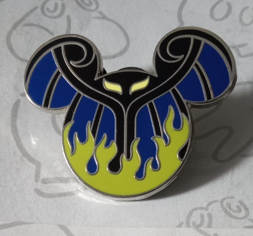 Chernabog Villains Mickey Head Icon Mystery Disney Pin 145963 | eBay