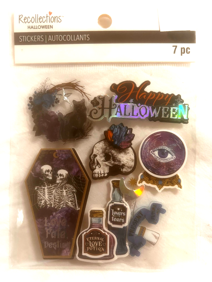 YOU CHOOSE Recollections Halloween Stickers/Die Cuts/Paper Pads/Stamp ...