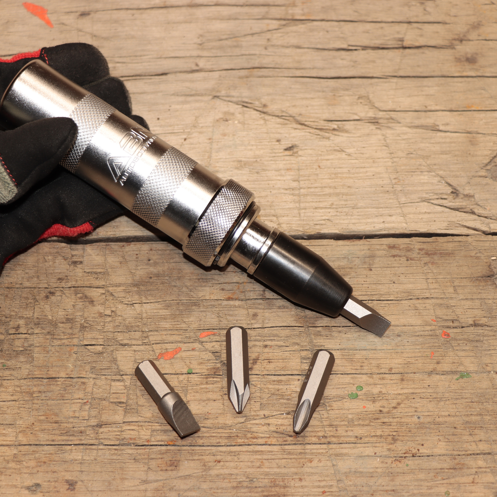 ABN Reversible Hand Held Impact Driver and Impact Screwdriver Bits Set ...